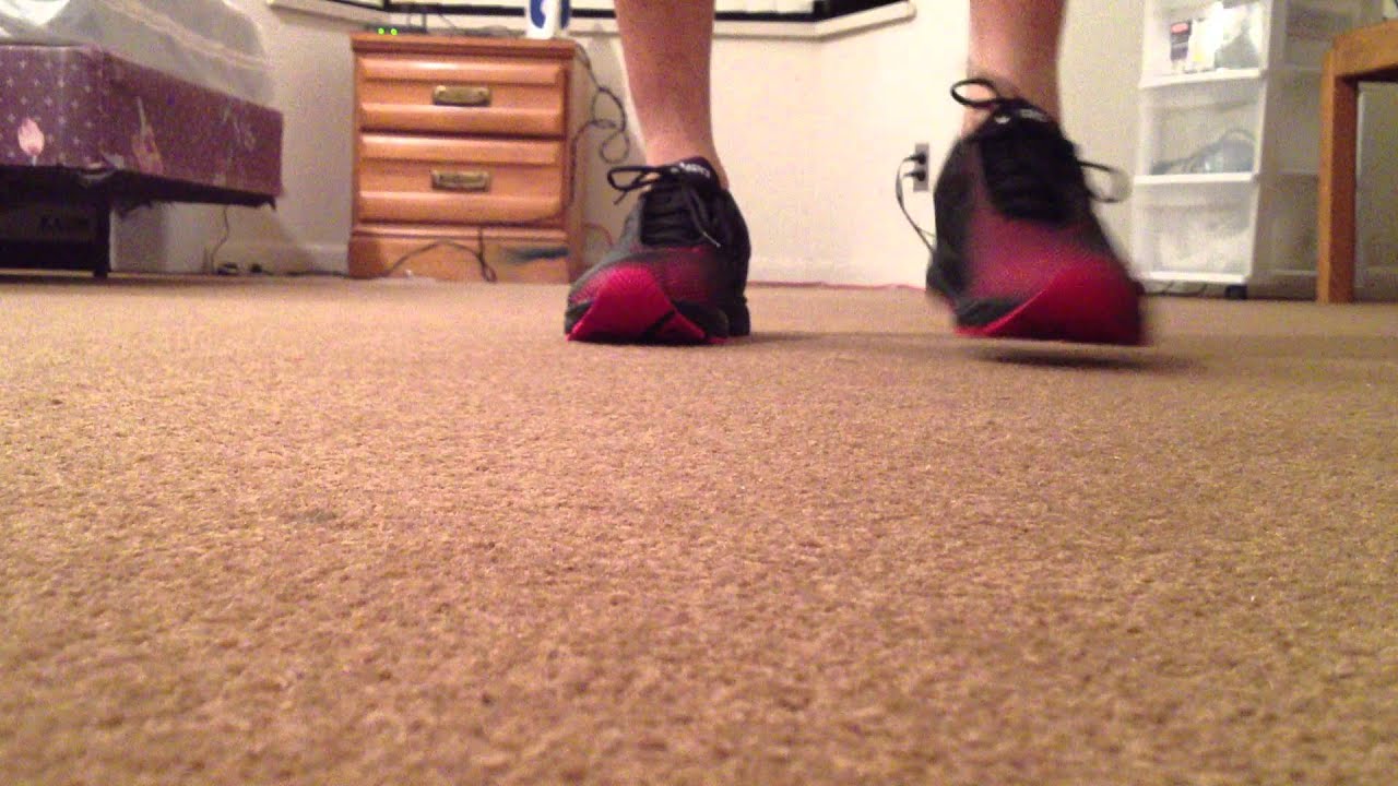 My New Asics- sockless - YouTube