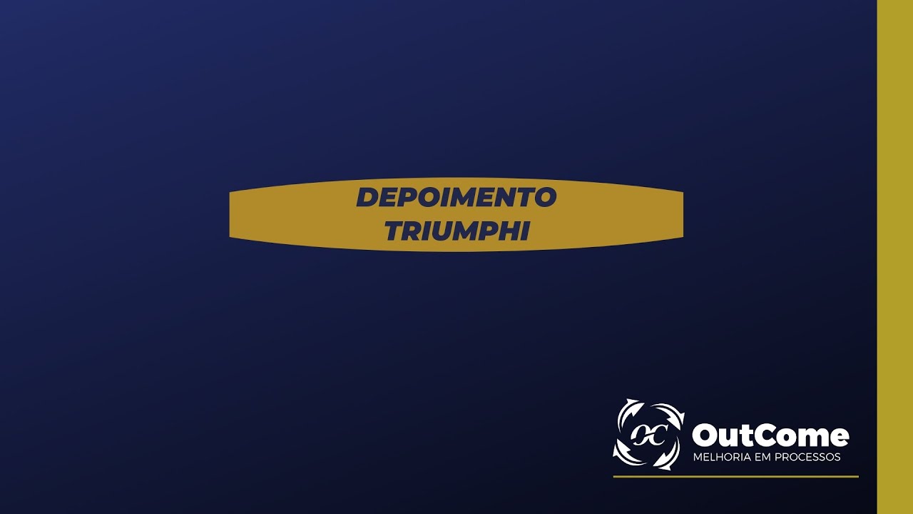 Depoimento Triumphi - YouTube