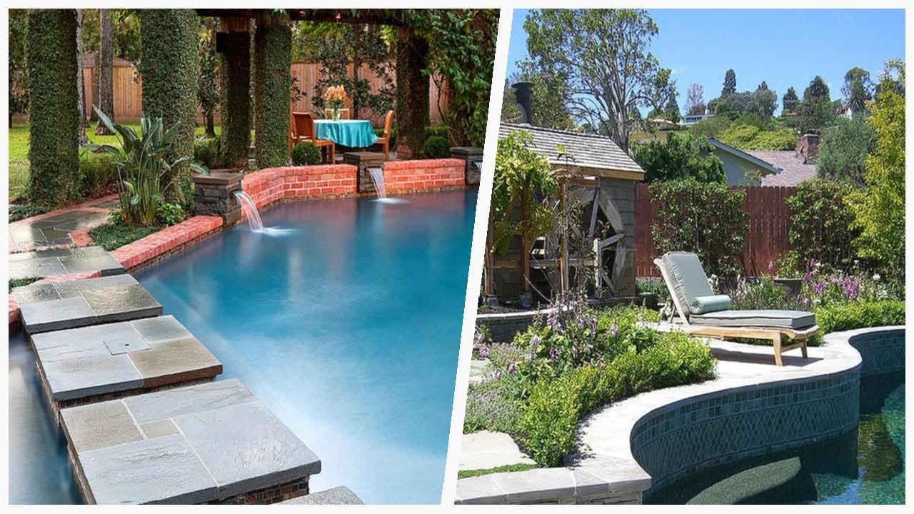 75 Large Pool Fountain Design Ideas You'll Love ☆ - YouTube