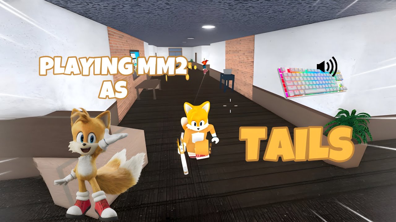 TAILS DESTROYS TEAMERS IN MM2 + GAMEPLAY (KEYBOARD ASMR) - YouTube