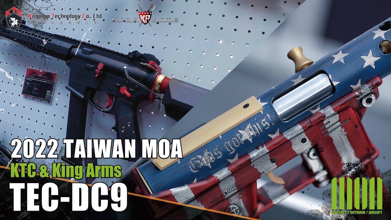 【Airsoft ＃124】惡徒之槍降臨玩具市場?! | KTC & King Arms 2022 Taiwam MOA Exhibition ...