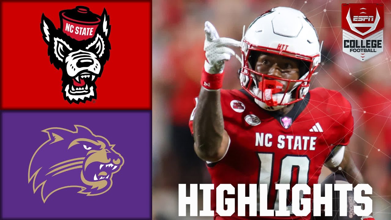Western Carolina Catamounts vs. NC State Wolfpack | Full Game ...