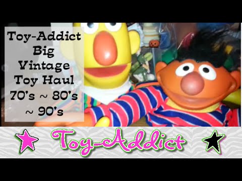 Toy-Addict Vintage Toy Haul 70's ~ 80's ~ 90's - YouTube