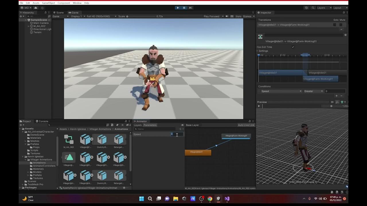 Unity's Animator Parameter & Animator Tutorial - YouTube