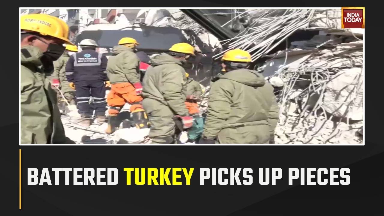 Watch How NDRF Rescue Teams Save People In Quake-Hit Turkey | India To ...