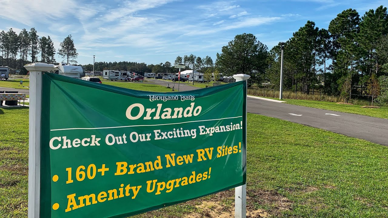 Video Tour of Thousand Trails Orlando RV Resort - YouTube