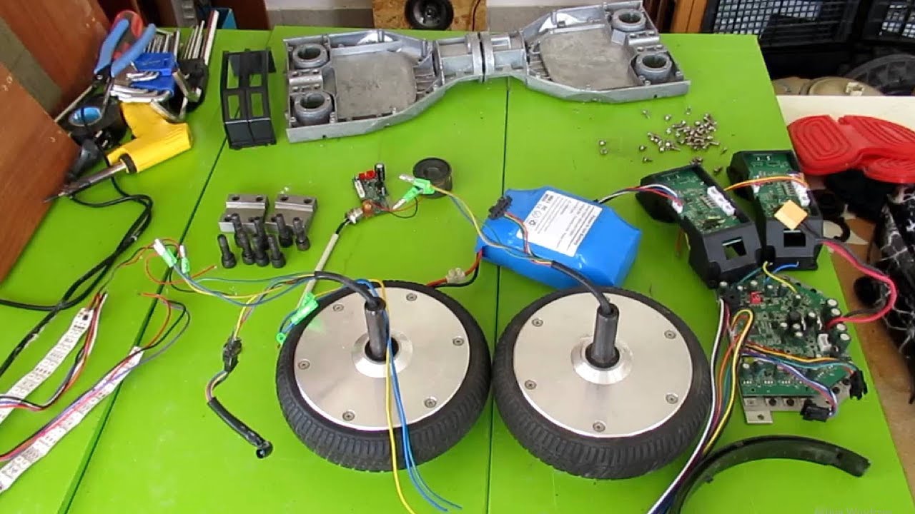 What is inside a hoverboard, cosa c'è dentro ad un hoverboard - YouTube