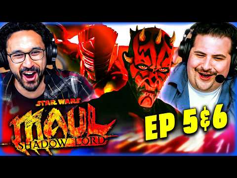 Star Wars:  MAUL - SHADOW LORD EPISODES 5 & 6 REACTION! MARROK IS A BEAST!