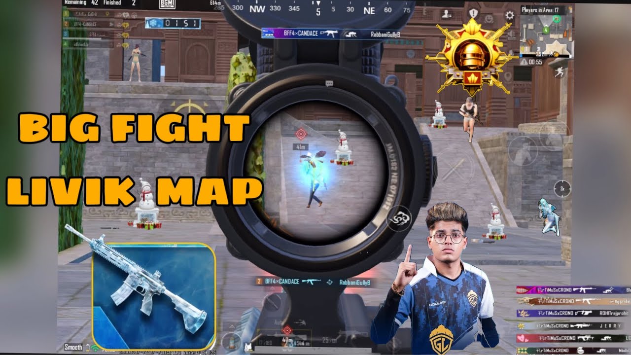 BIG FIGHT LIVIK MAP CONQUERORS LOBBY HIGH AGGRESSIVE GAME PLAY - YouTube