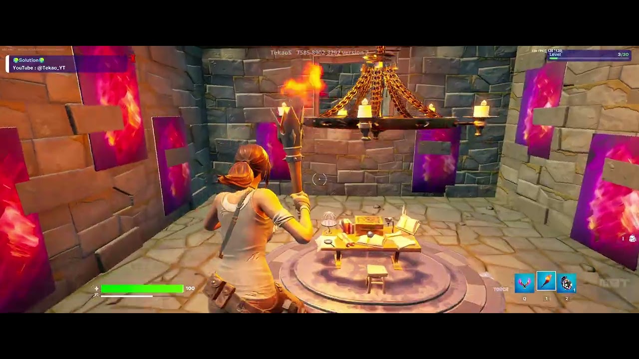 How YOU Can Complete Level 4 in Fortnite ESCAPE MAGIC RUINS? Tutorial ...
