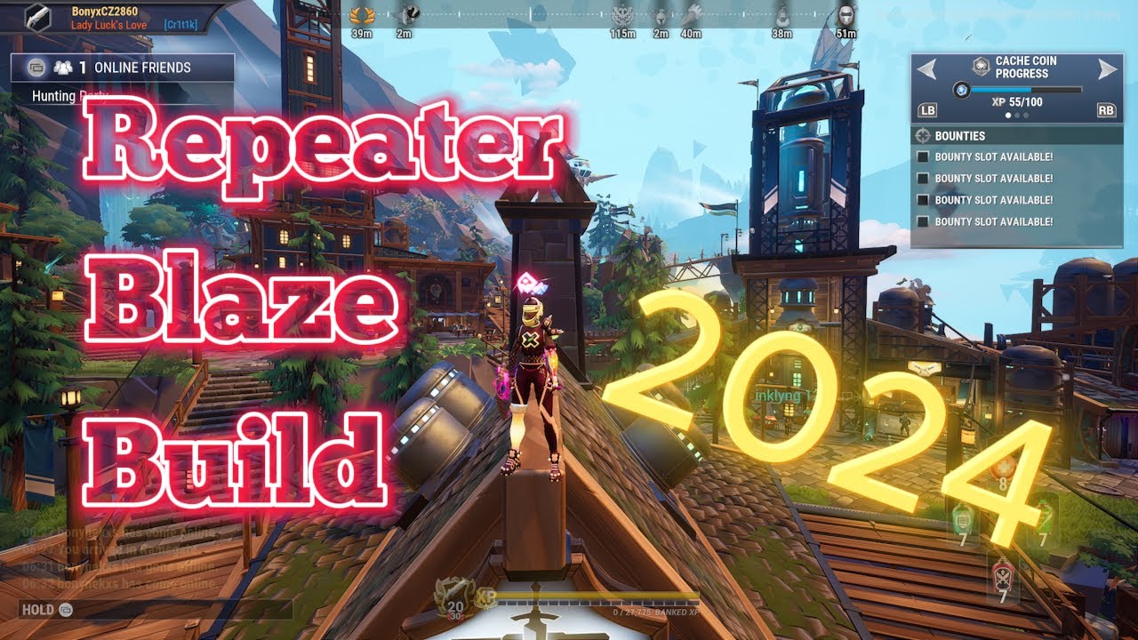 Dauntless - Blaze Repeater Build 2024 - YouTube