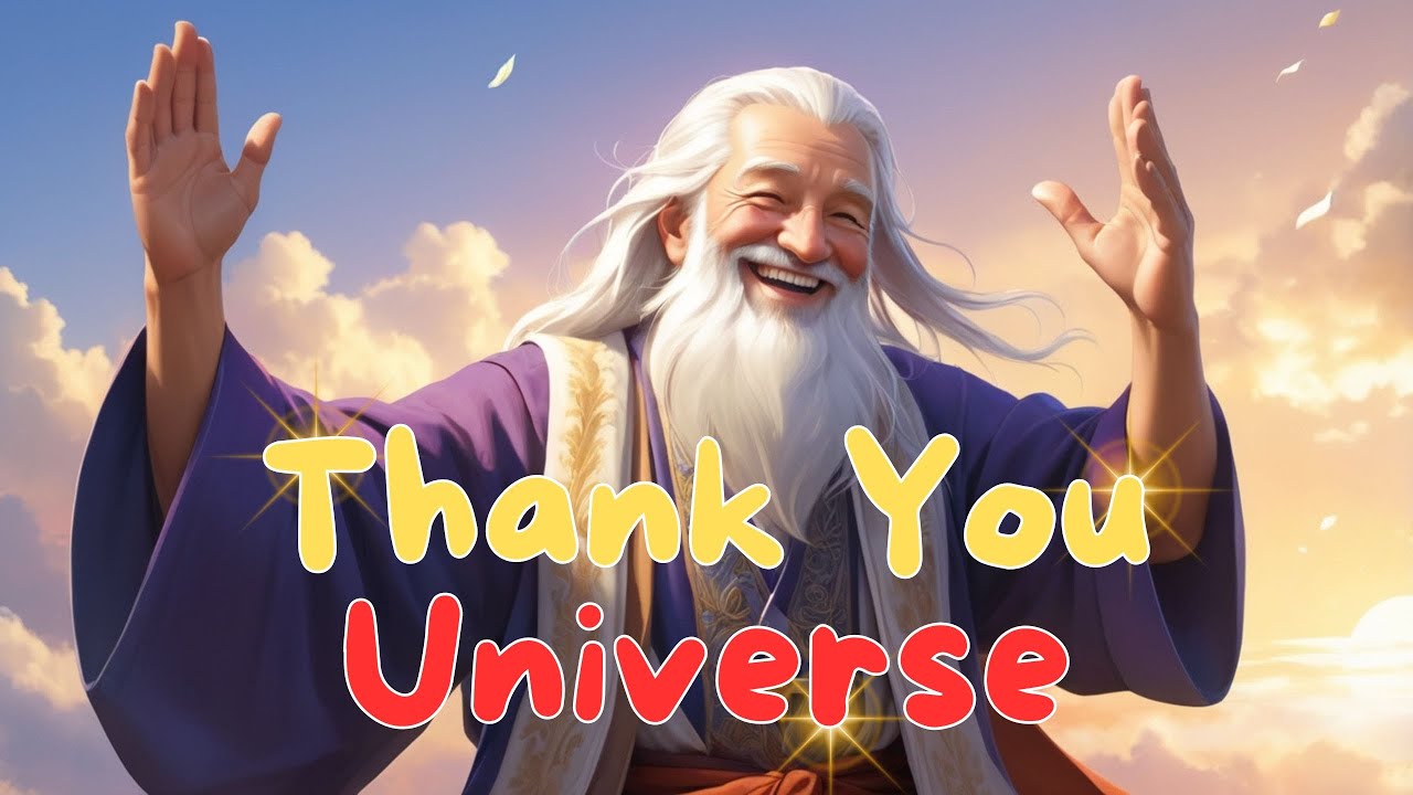 Thank You Universe Affirmations | Manifest Gratitude and Embrace ...