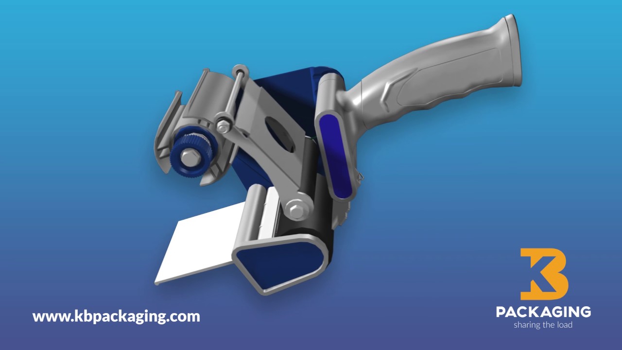 KB Packaging - 3" E-Tape - YouTube