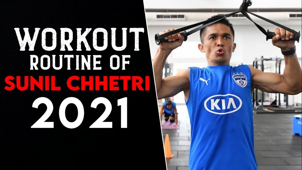 Sunil Chhetri Work Ethic of a Legend || Gym workout•Fitness session ...