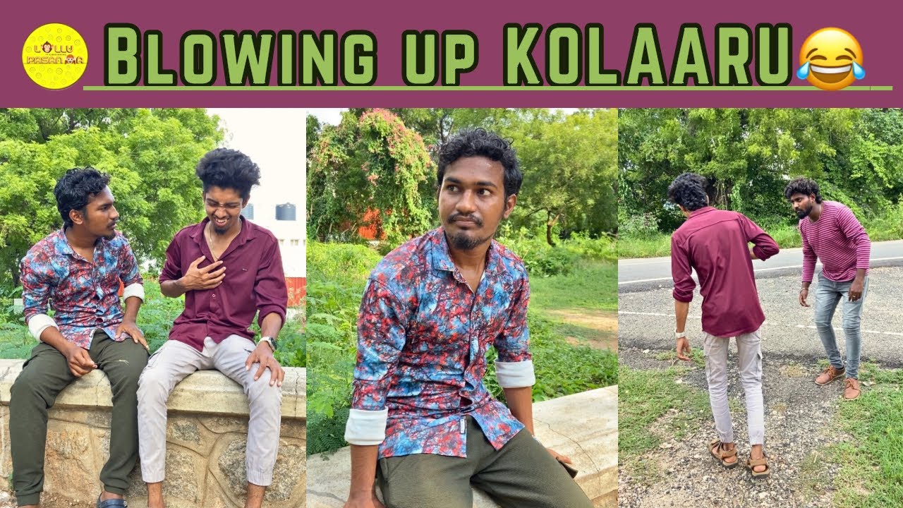 Blowing Up Kolaaru - Comedy Content | Lollu Pasanga | Rubesh | Yashin | Sakthi - YouTube