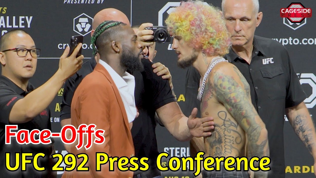 UFC 292 Press Conference Face-Offs | UFC 292 - YouTube