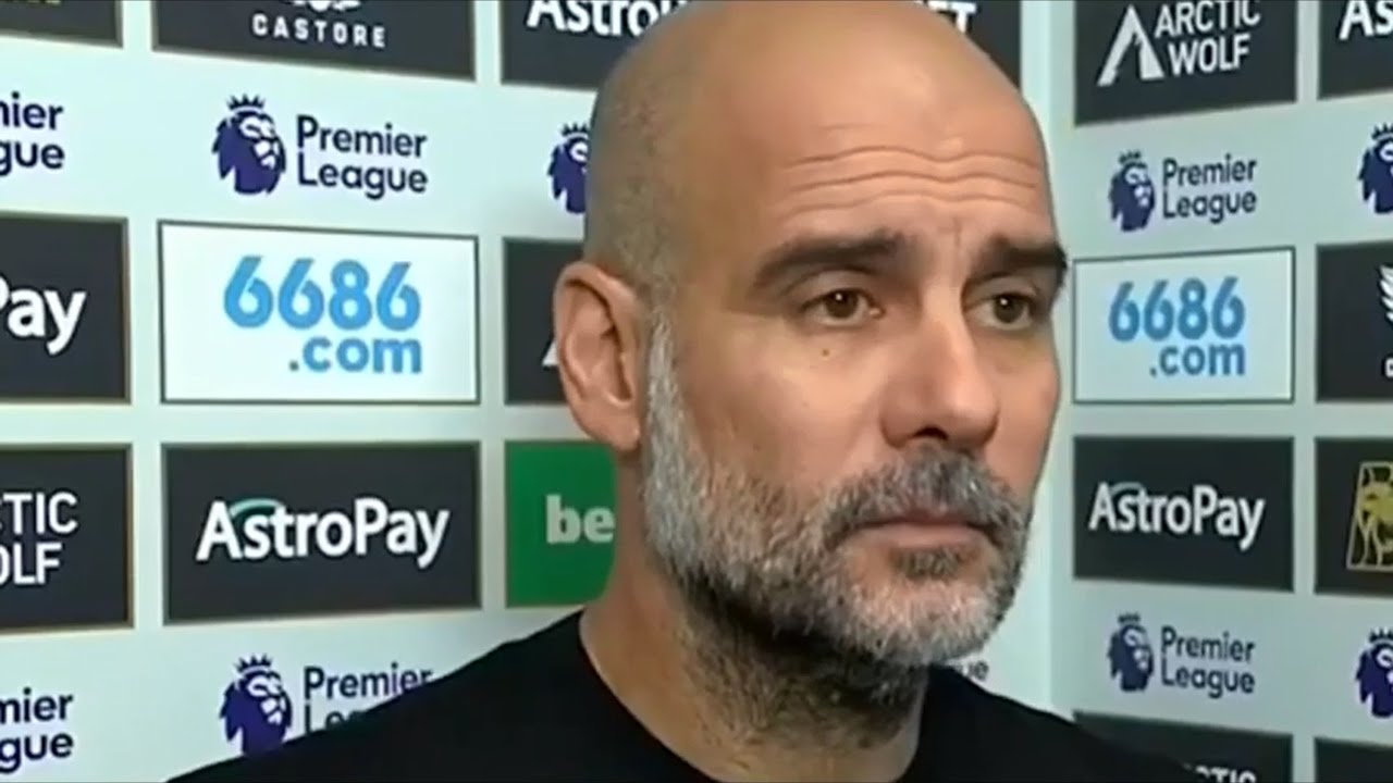 Pep Guardiola Disappointed With Man City Performance │Wolverhampton 2-1 ...