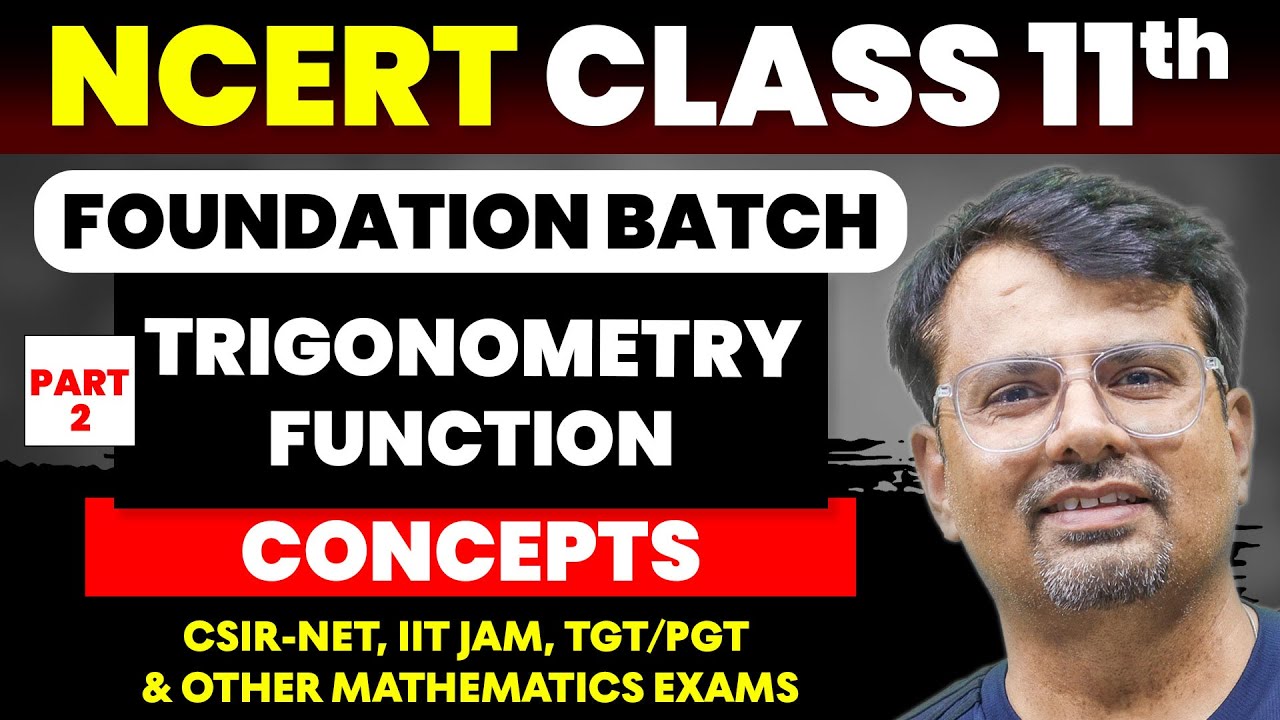 Trigonometry Function Part - 2 | NCERT Class 11th Maths | Chapter 4th ...