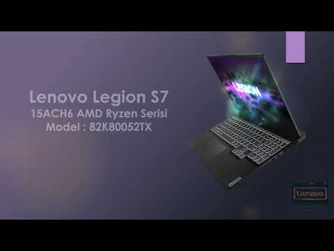 Lenovo Legion Slim 7 15ACH6 AMD Ryzen Serisi Model 82K80052TX Country/RegionTurkey
