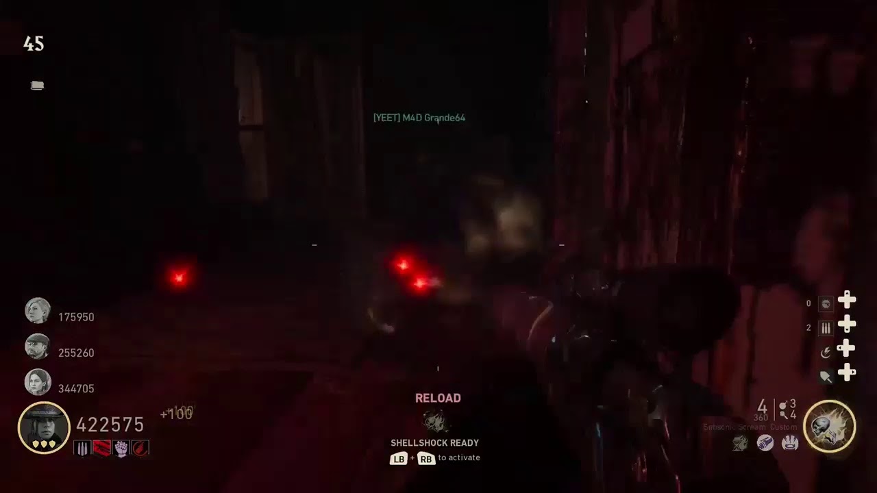 Call of Duty WW2 Grosten Haus 4 Player World Record attempt Part 2 ...