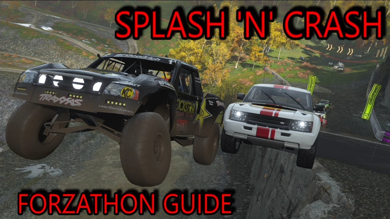 Forza Horizon 4 - Splash N' Crash Forzathon Guide - YouTube