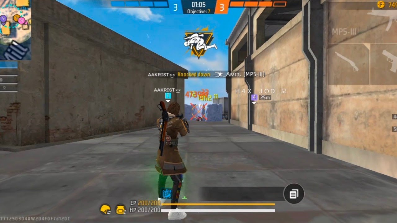 CUSTOM 4VS4 MATCH3⚡🔥||FREEFIRE GAMEPLAY 💥||AAKRIST FF #freefire # ...