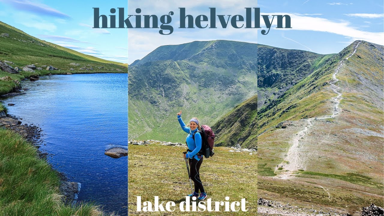 HIKING HELVELLYN, RED TARN & WILD CAMP | LAKE DISTRICT - YouTube