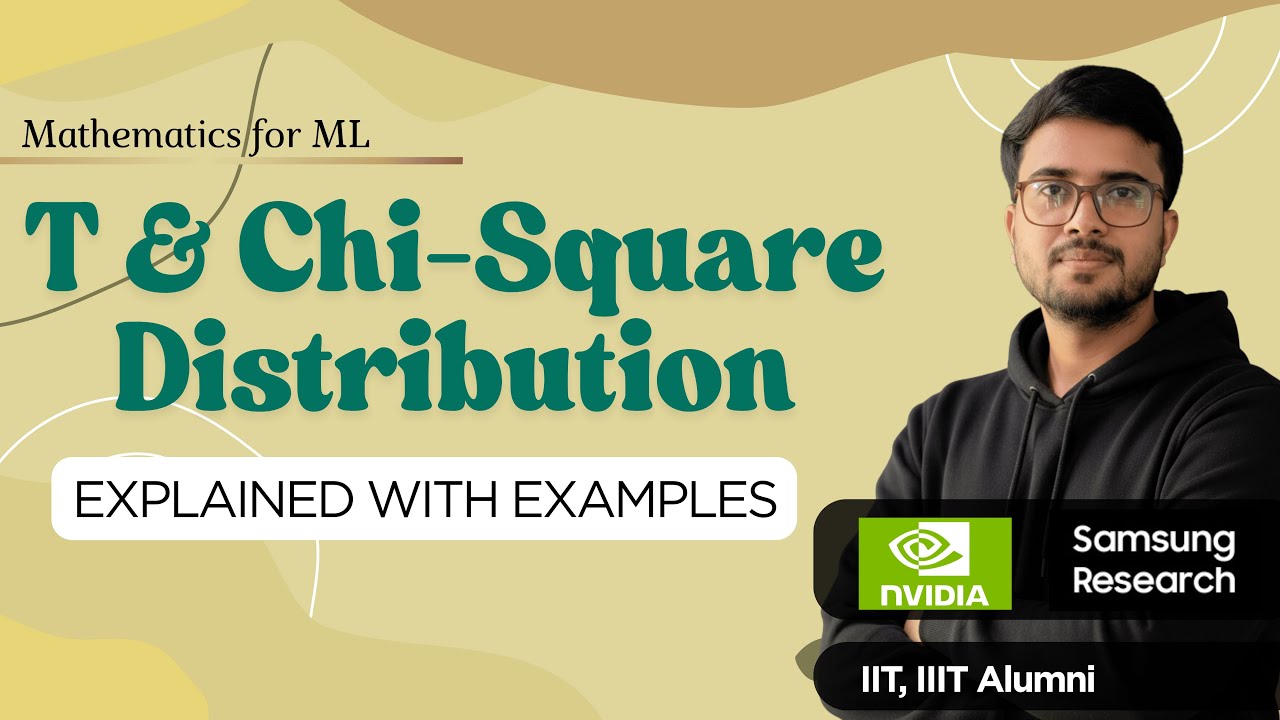 10.39 T-Distribution & Chi-Square Distribution | Statistics ...