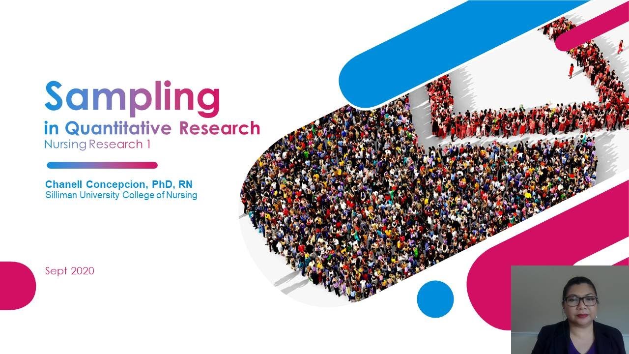 Sampling in Quantitative Research (Nursing Research 1) - YouTube