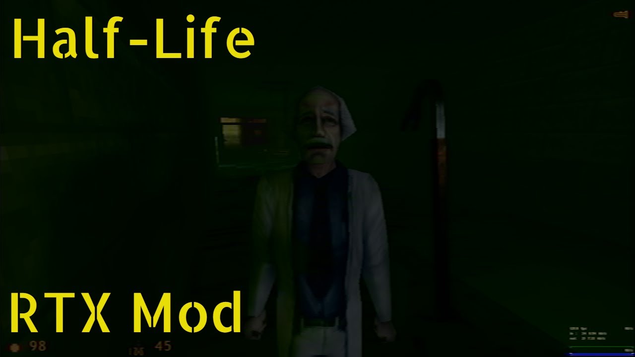Half-Life 1 RTX mod - Let's do a quick graphics check! - YouTube