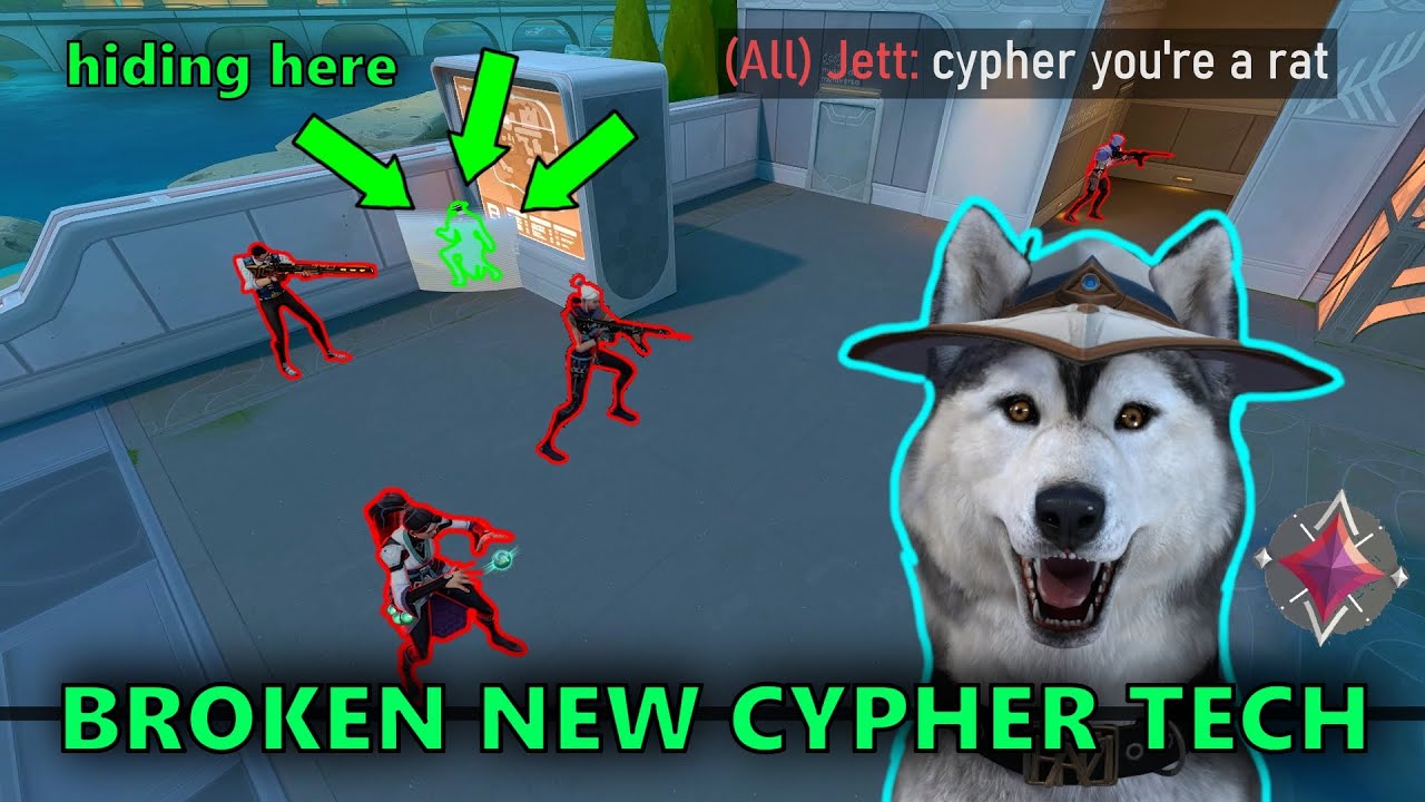 NEW Sneaky Cypher Strategy in VALORANT - YouTube