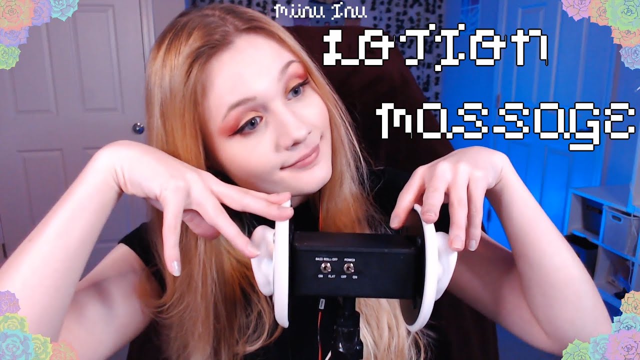 Asmr Lotion Ear Massage Minimal No Talking Youtube