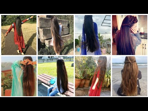 long Hair Girls Dp|| Hide face Dp with long hairs|| - YouTube