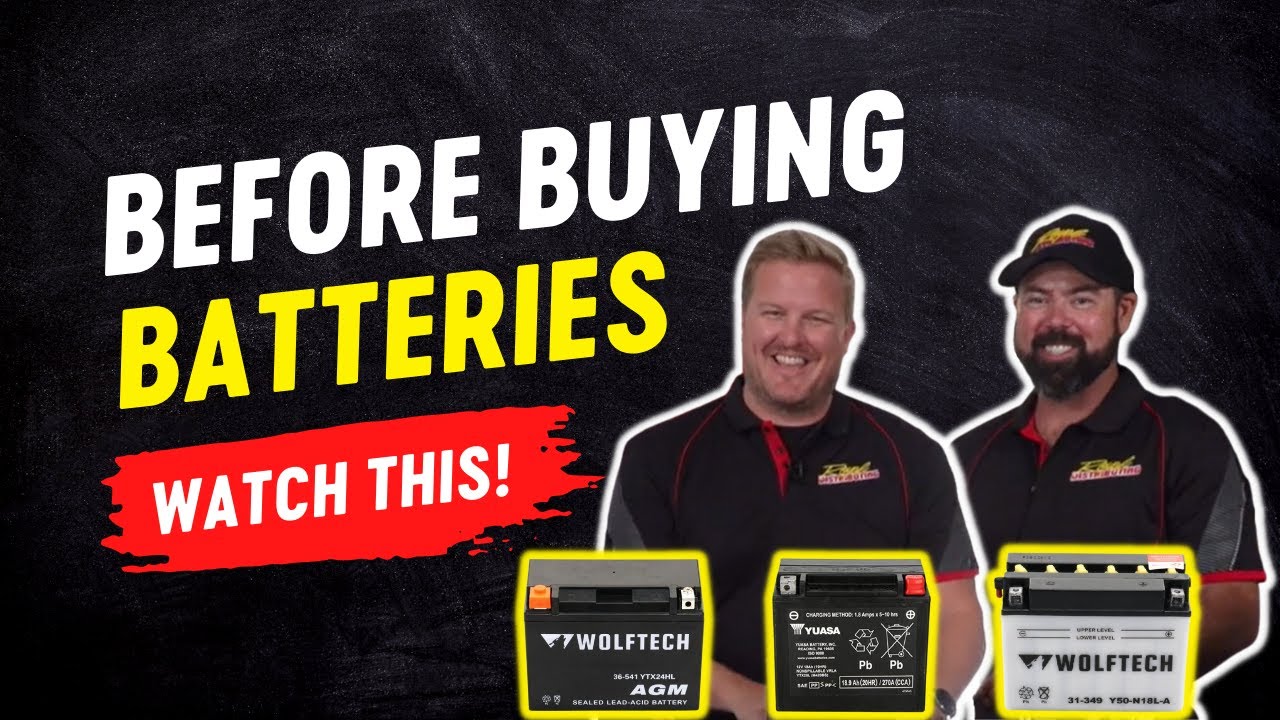 Choose the Right Battery for Your Snowmobile - Wolftech vs. Yuasa - YouTube