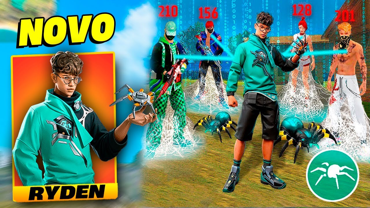 NOVO PERSONAGEM RYDEN!! COMBO DE HABILIDADES E DICAS DE COMO USAR ...