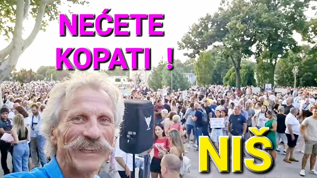 Nećete Kopati ! Poručuje Niš - YouTube