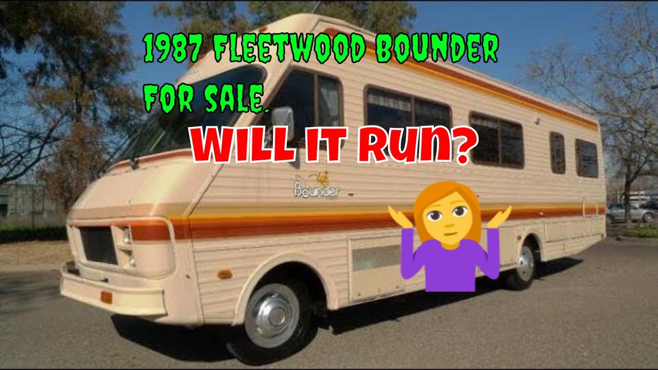 Fleetwood Bounder Class A Motorhome for sale - YouTube