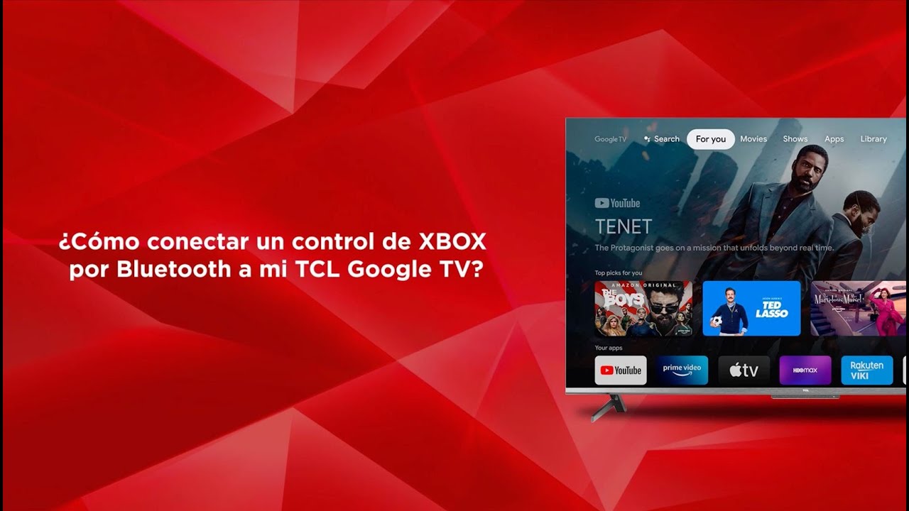 ¿Cómo conectar un control de XBOX por Bluetooth a mi TCL Google TV ...