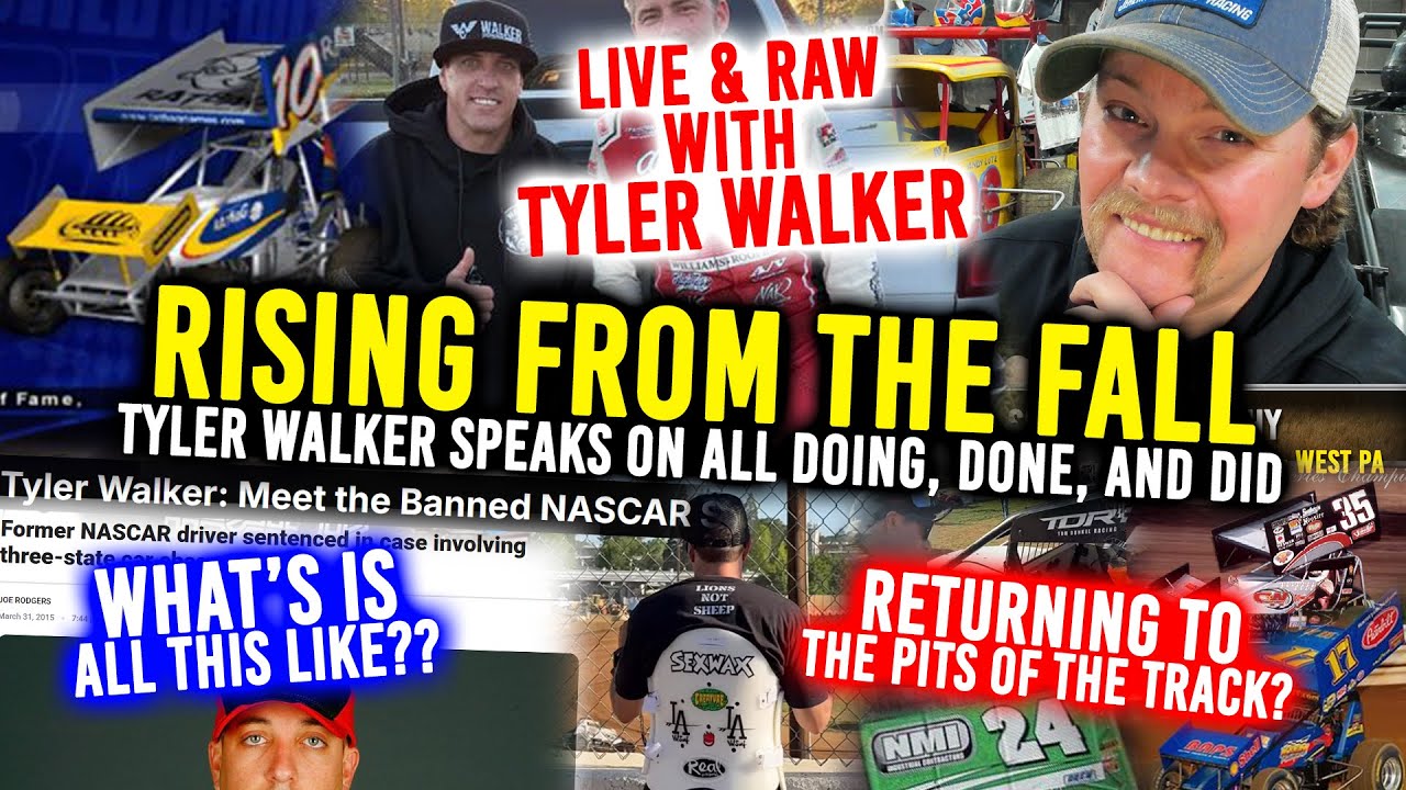 TYLER WALKER LIVE! Sprint Car's "Wild Man" is RISING from the FALL - He ...