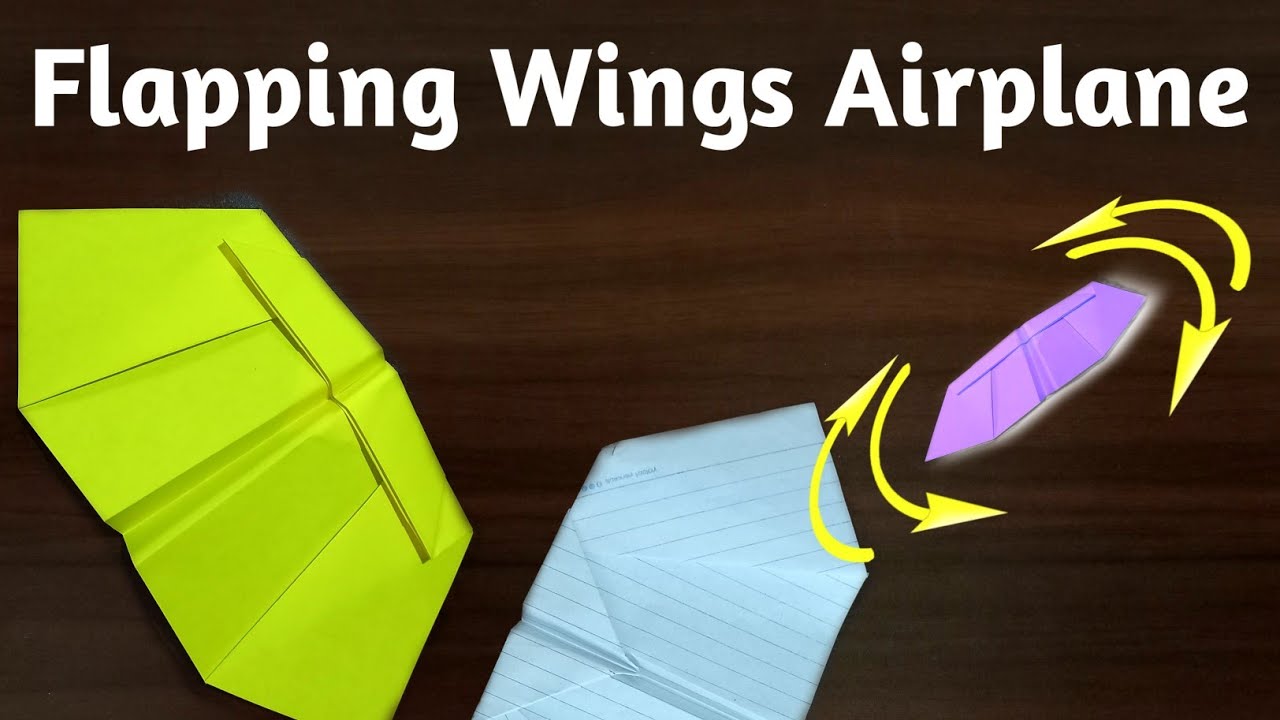 How To Make Flapping Wings Bat Paper Airplane Flapping Wings Origami how-to-make-flapping-wings-bat-paper-airplane-flapping-wings-origami