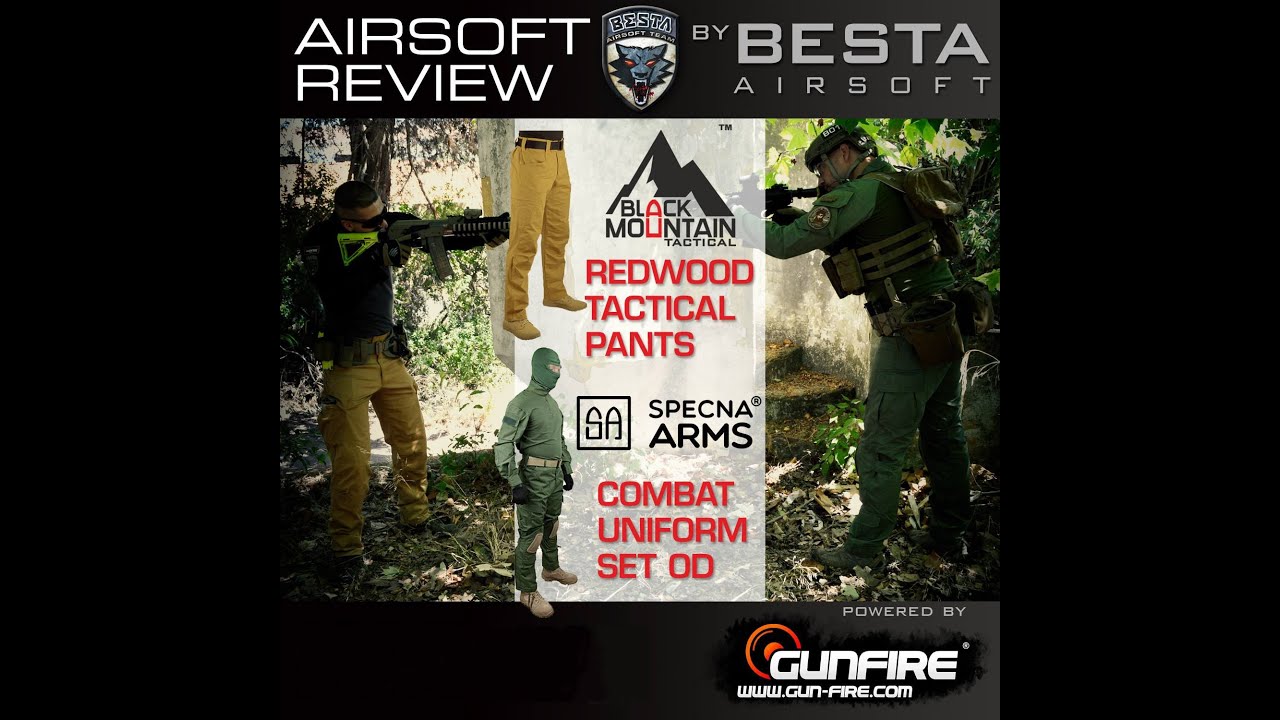 Gunfire Tactical Clothing Review by BESTA - YouTube