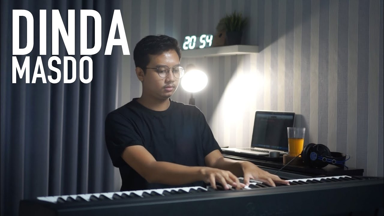 DINDA - MASDO Piano Cover (+Lirik) - YouTube