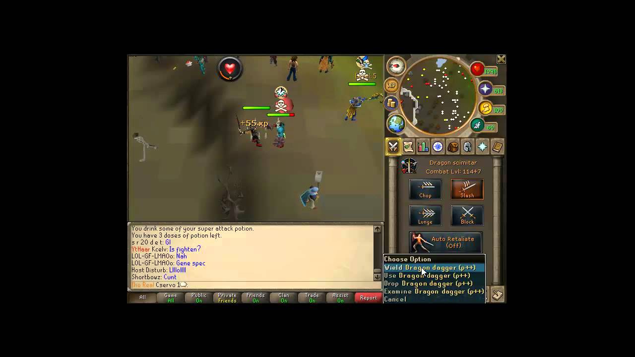 Runescape pking with commentary 1st one ever! - YouTube