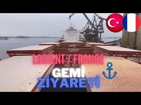 LORIENT LİMANI GEMİ ZİYARETİ...