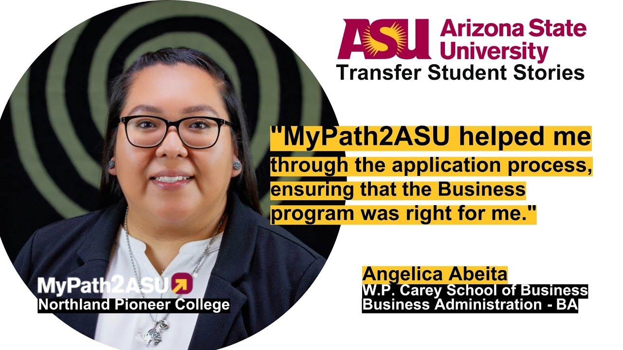 Angelica’s MyPath2ASU Transfer Story from Northland Pioneer College - YouTube