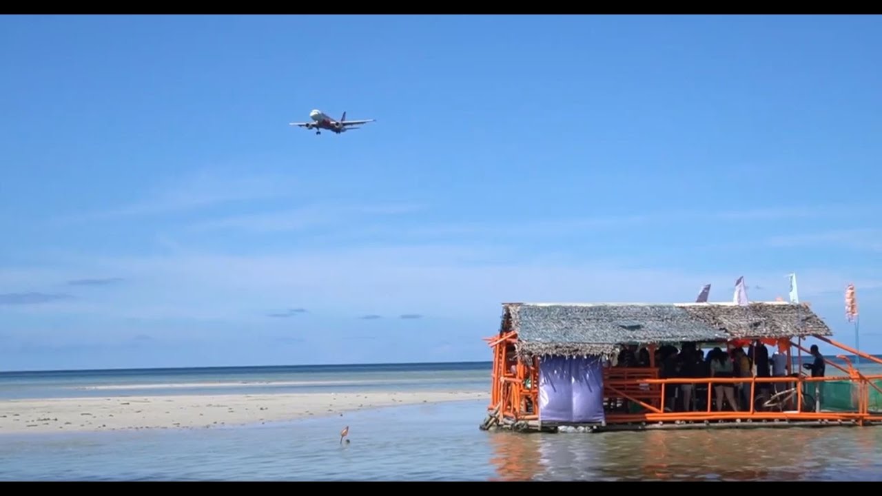 Canigaran Bancao - Bancao Sandbar & Floating Cottages - YouTube