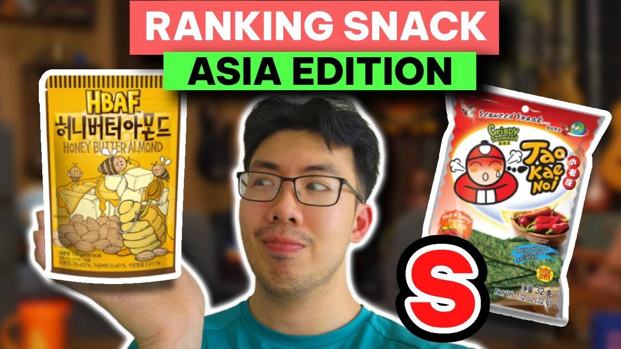 RANKING SNACK FROM AROUND THE WORLD - YouTube