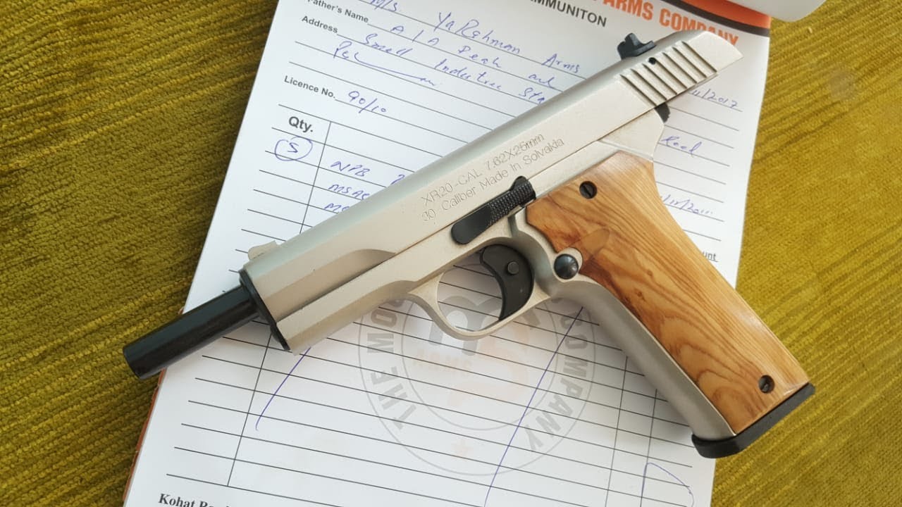 XR20-CAL 7.62X25MM CALIBER 30 BOR || Pak Gun Lovers - YouTube