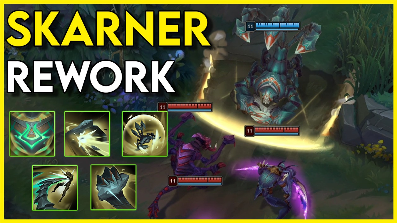 SKARNER YETENEKLERİ! | Rework Detayları Çıktı - YouTube