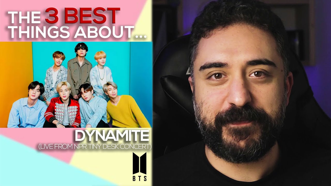 The 3 BEST Things About BTS - Dynamite [LIVE From NPR Tiny Desk Concert] - YouTube